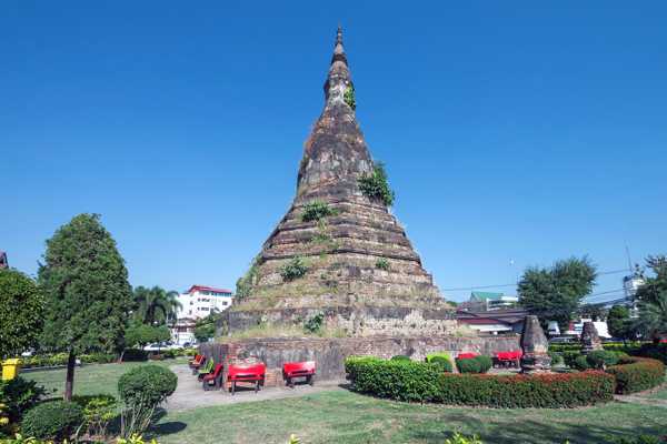That Dam (Black Stupa) in Vientiane