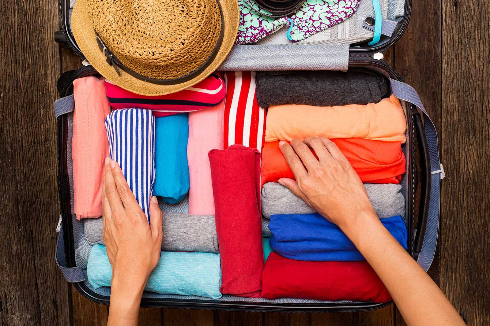 Packing too many clothes