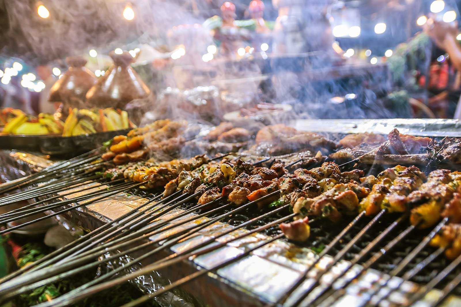 Evening street food tour