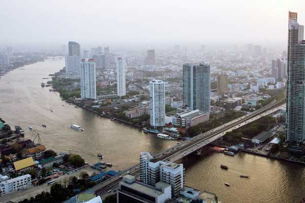 Chao Phraya River in Bangkok