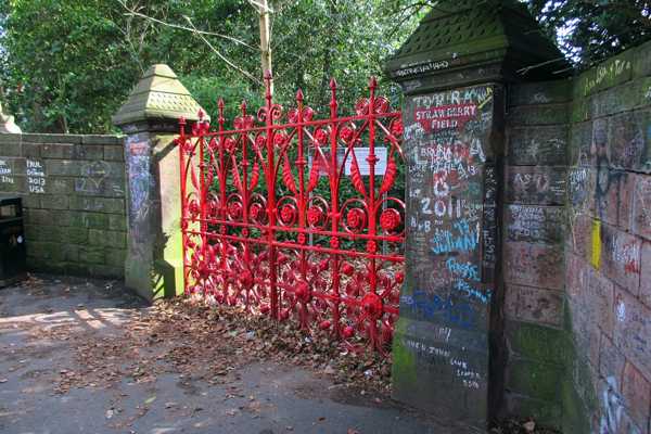 Strawberry Field in Liverpool