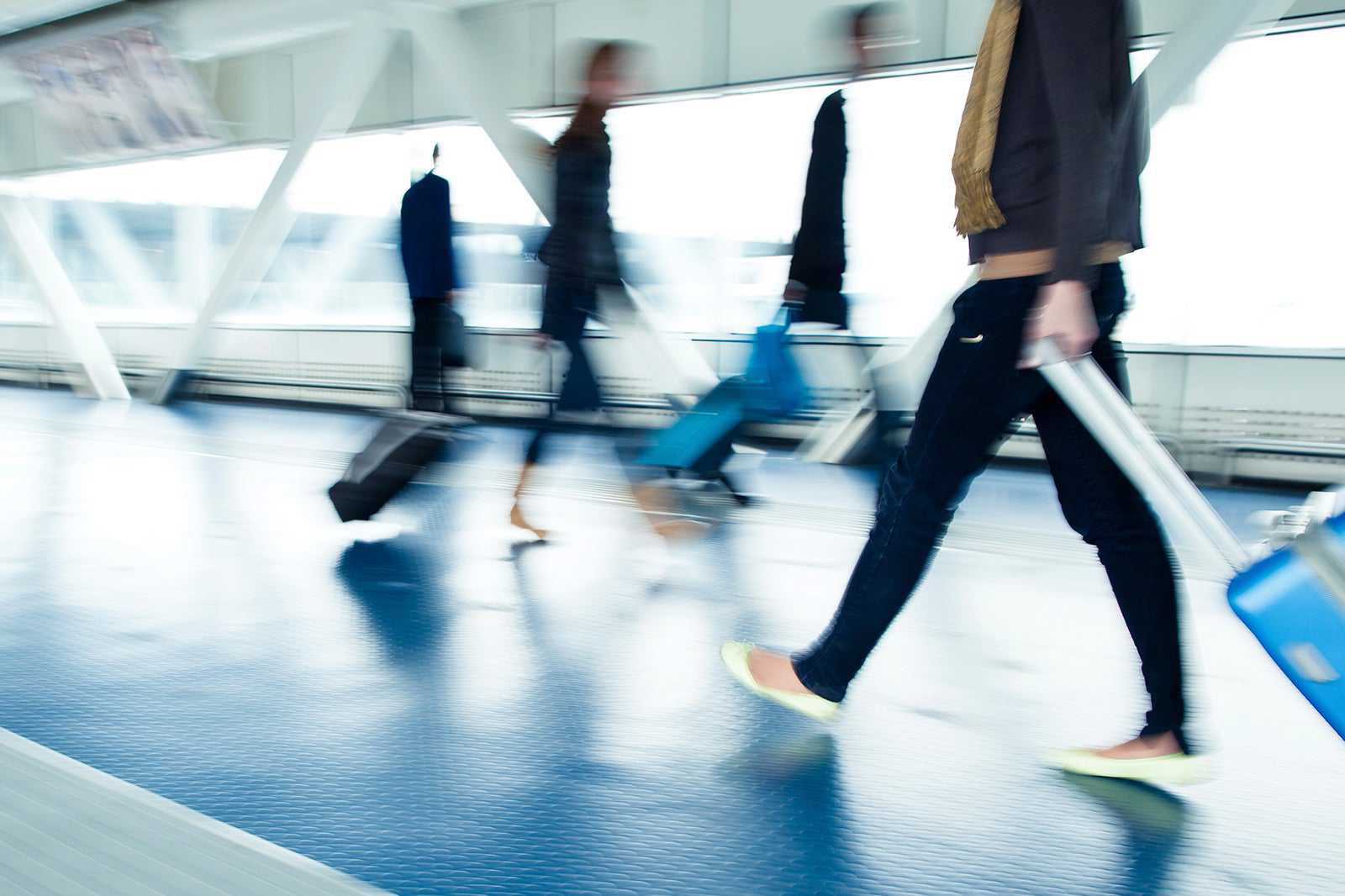 Fake airport staff