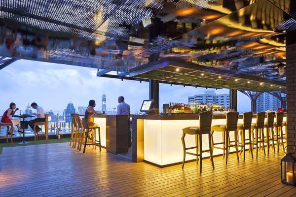 Above Eleven Bar in Bangkok