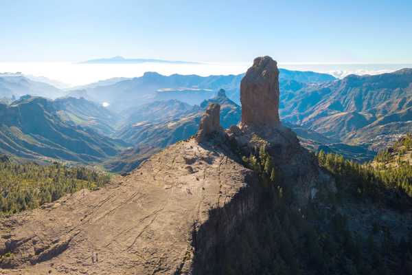Roque Nublo in the Canary Islands
