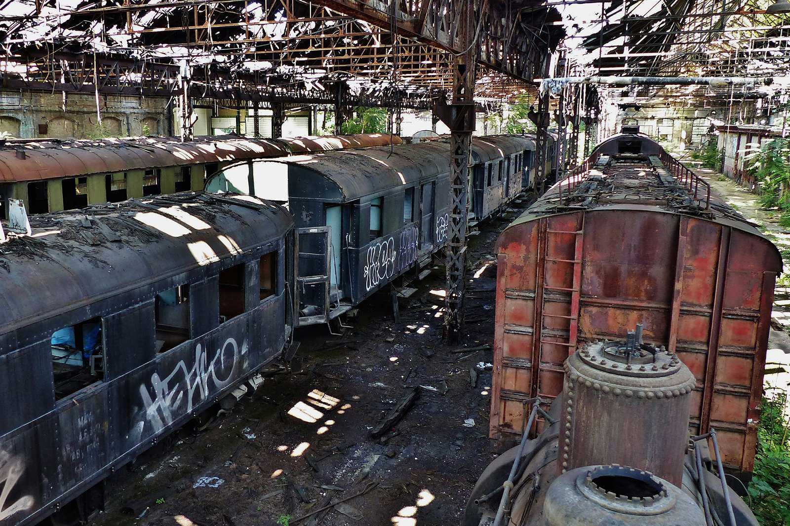 Istvántelek Train Yard
