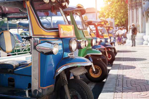 Tuk Tuks in Bangkok