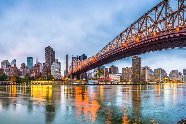 Manhattan Bridge in New York