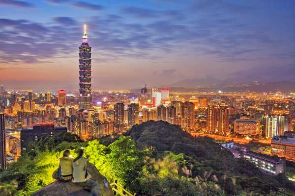 Elephant Mountain in Taipei